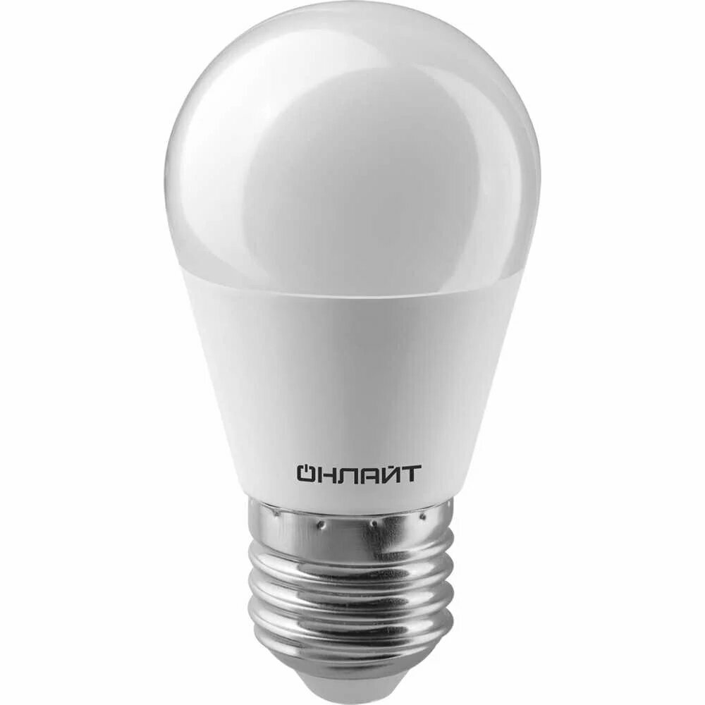 Лампа онлайт OLL-G45-15-230-6.5K-E27-PROMO, светодиодная, 15 Вт, E27, G45, холодный белый