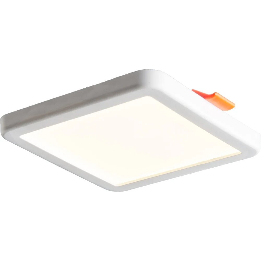 Светильник Datts LED Panel 6W 4200K, квадрат Datts LED Panel 6W 4200K square, 90 мм, встраиваемый тип, ABS‑пластик