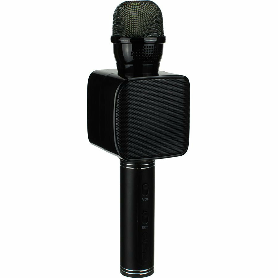 Микрофон караоке YS-68 USB/microSD встроенная колонка, черный