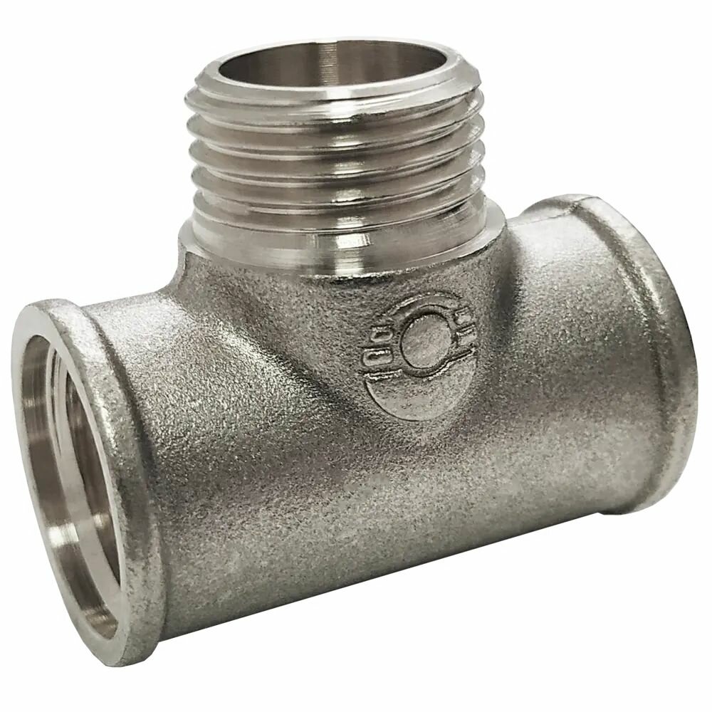 Тройник 1/2"x1/2" ВР-НР латунь VF.132. N.012. BIR