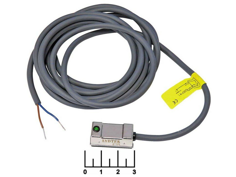 Датчик магнитный 5-220VAC-DC/0.1A 10W 200Hz LYD-21R-2M Lydtek