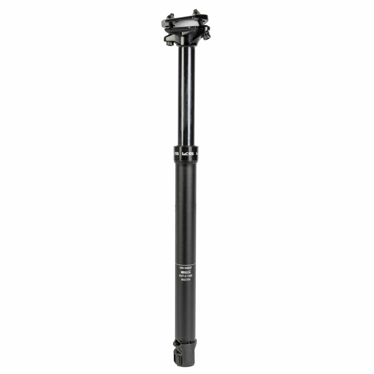 Штырь телескопический KS Suspension Rage I, ø27.2х200 мм, ход 120 мм, черный