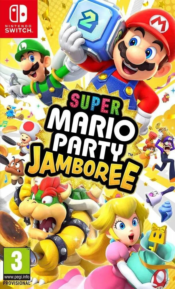 Игра на картридже Super Mario Party Jamboree (Nintendo Switch, русские субтитры)