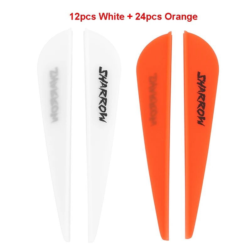 Резиновые оперения для стрел AMEYXGS, 3 дюйма, 36/72 шт. 36pcs