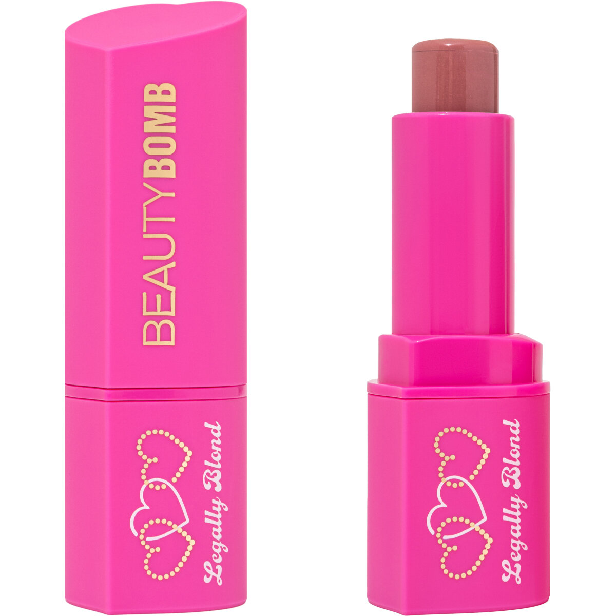 Помада кремовая в стике Beauty Bomb Romcore Legally Blond т.03 3,2 г