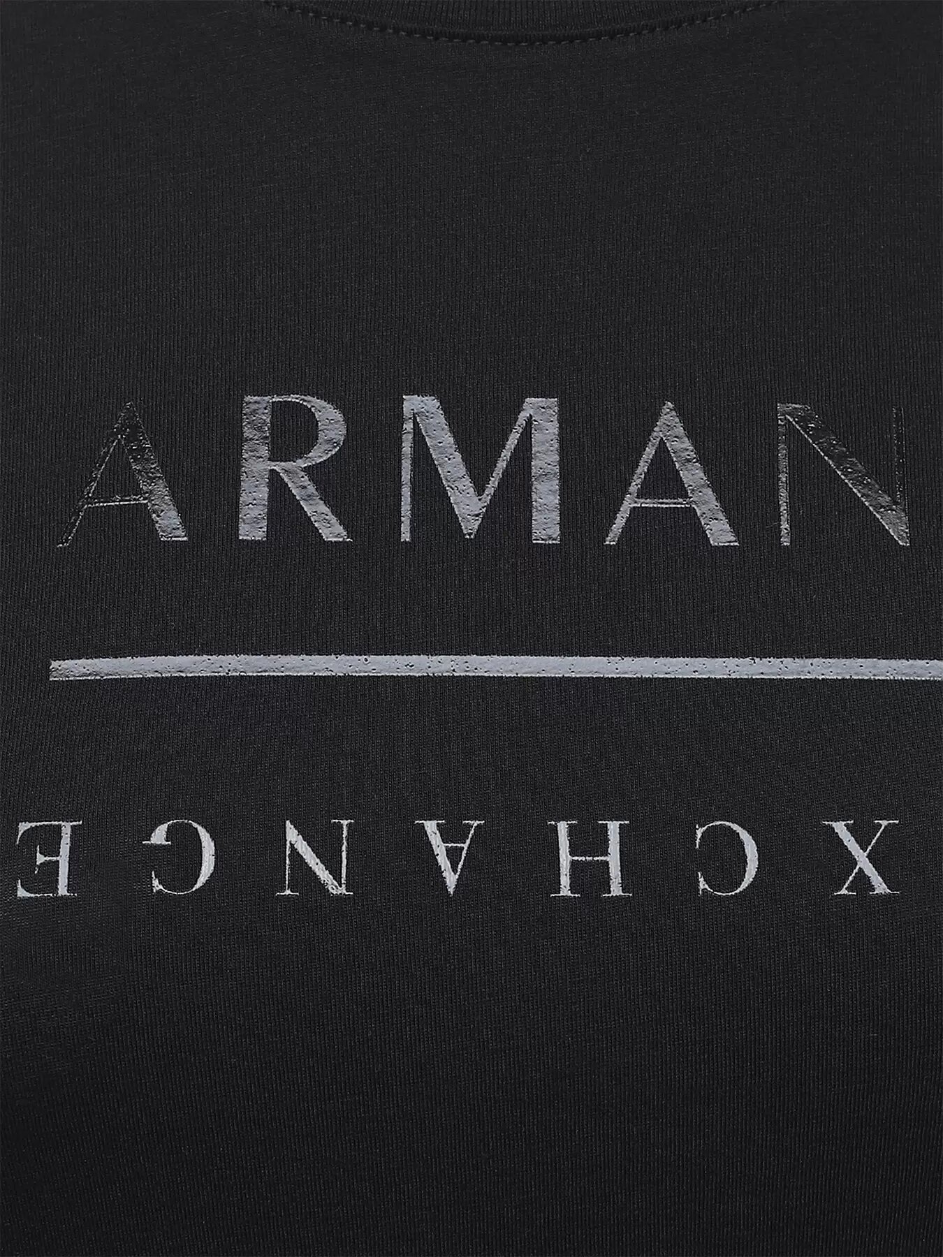Футболка Armani Exchange, размер XS, черный — фото 1