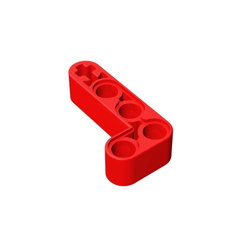 Красные пластиковые блоки Gobricks 18+ (010)