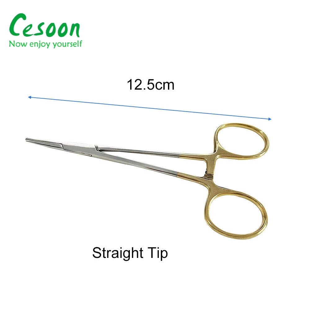 Cesoon Ортодонтические щипцы из нержавеющей стали 12,5/14 см 12.5cm Straight