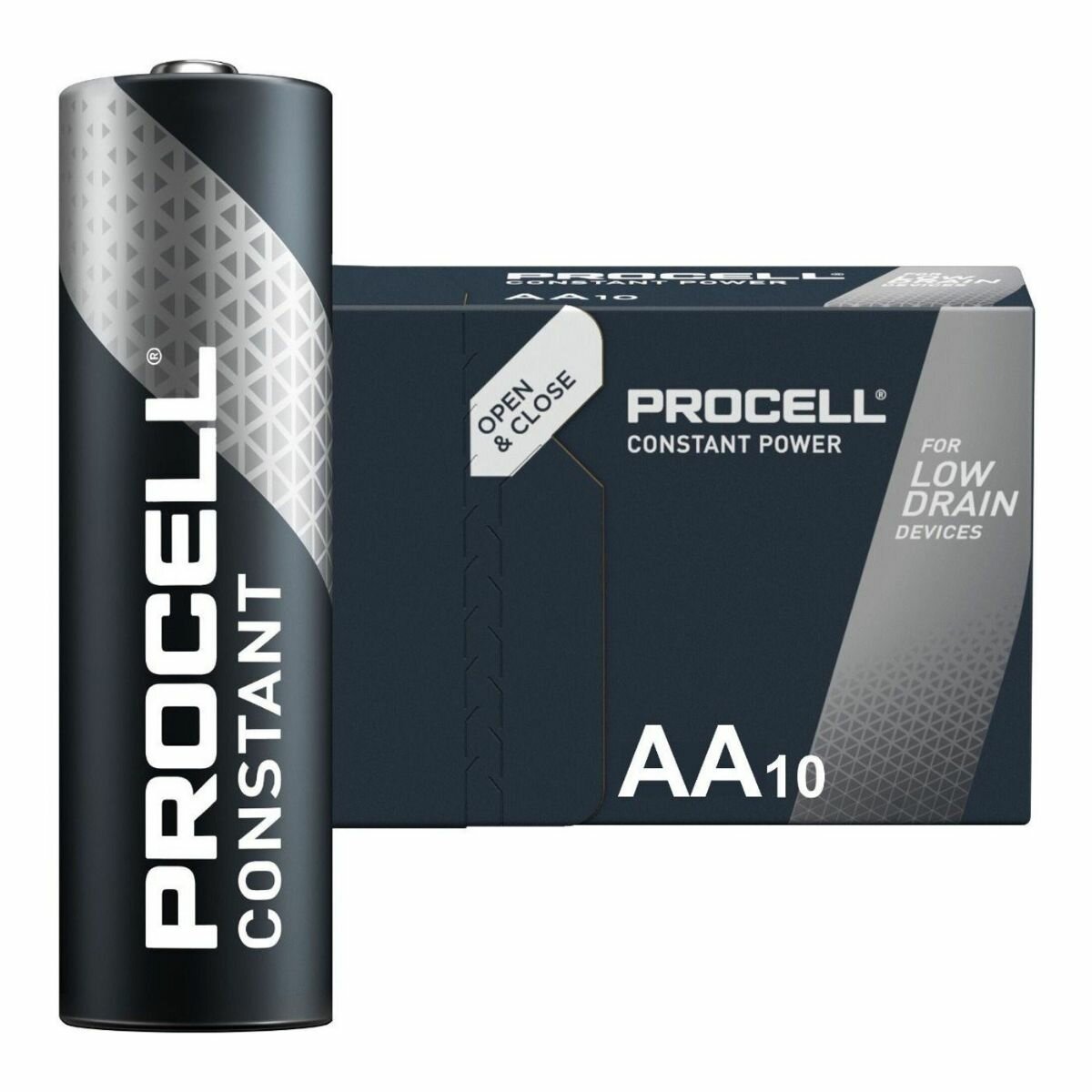 Батарейки АА Duracell Procell Constant Alkaline AA / LR6 1,5V Пальчиковые, 10 шт