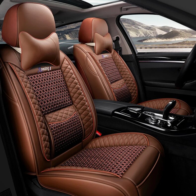 Универсальный чехол на сиденье автомобиля для lexus nx gs300 lx 570 rx330 gs rx rx350 lx470 gx470 ct200h is аксессуары чехлы на сиденья для автомобилей COFFEE LUX