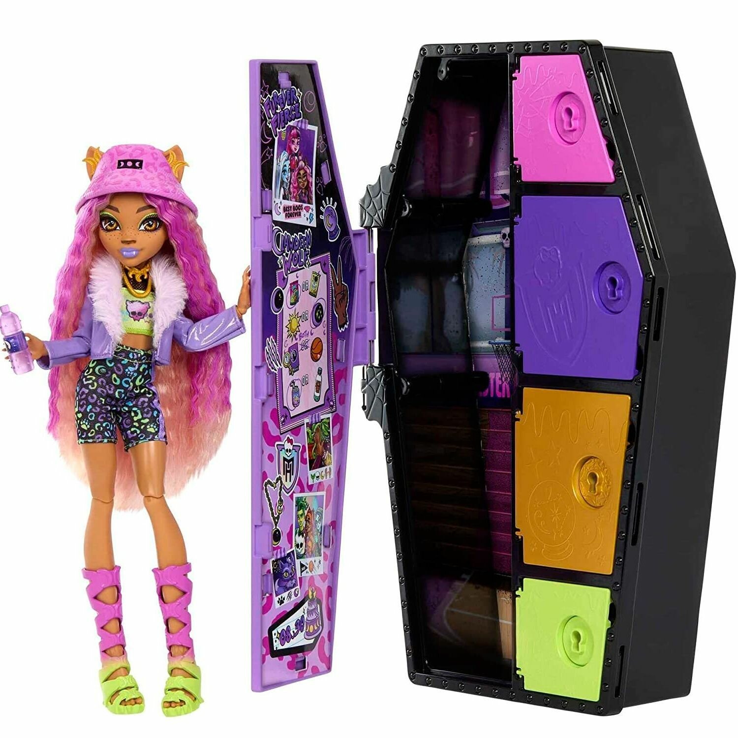 Кукла Монстер Хай Клодин Monster High Clawdeen Wolf Skulltimate Secrets - HKY61-