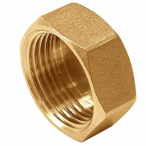 Заглушка латунная ВР 1/2" Millennium 2 шт.