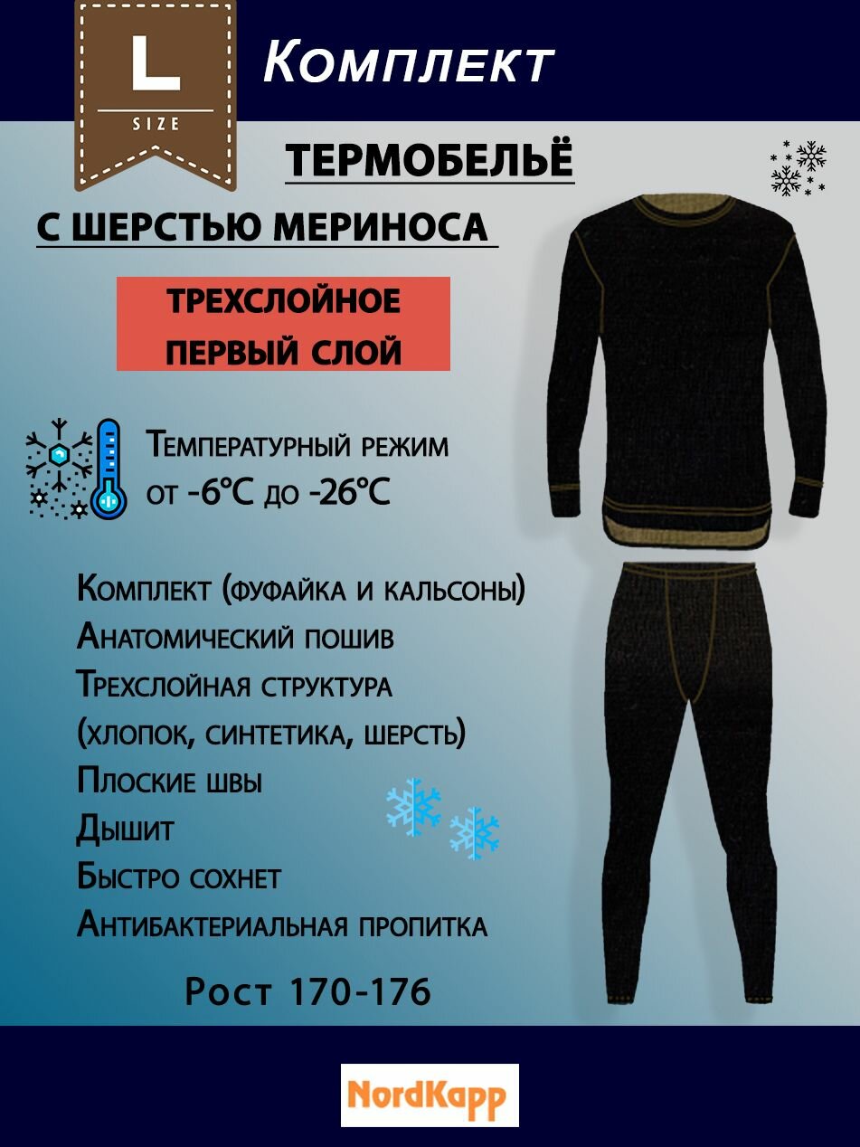 Комплект термобелья Весна-лето 2023