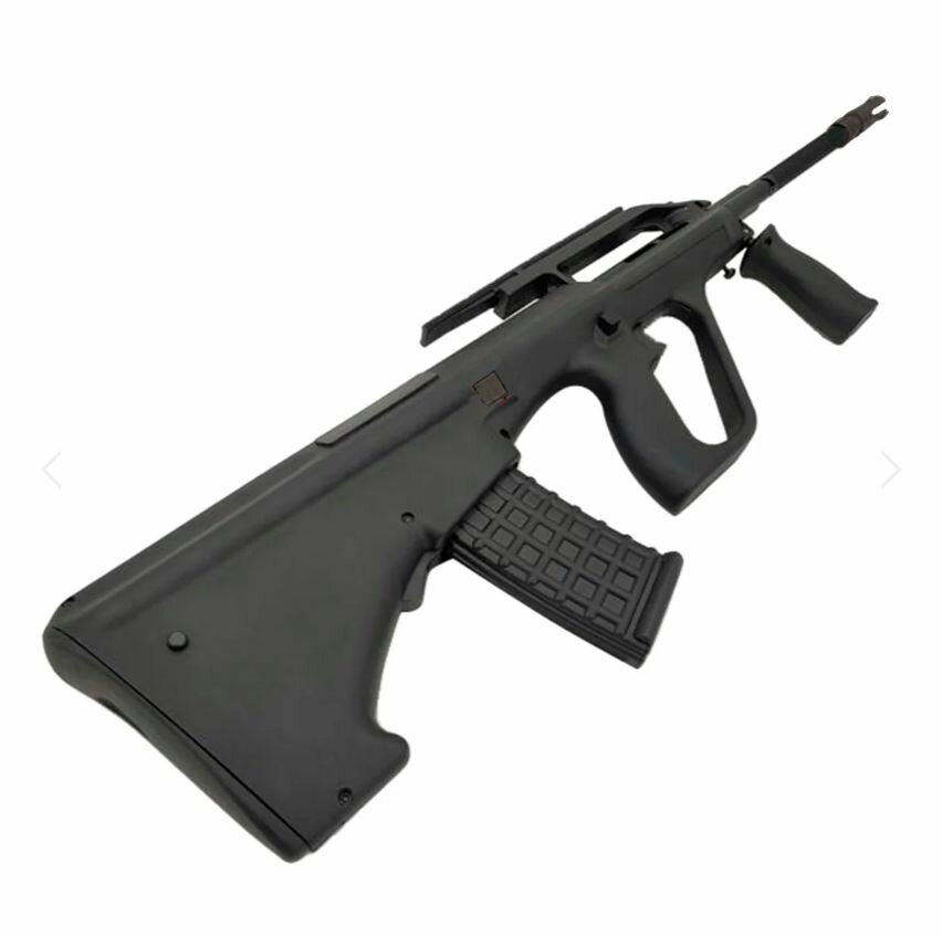 Орбиз Автомат BLG AUG A1, стреляет мягкими шариками, гидрогеилевый автомат, гидробольный AUG A1(Черный