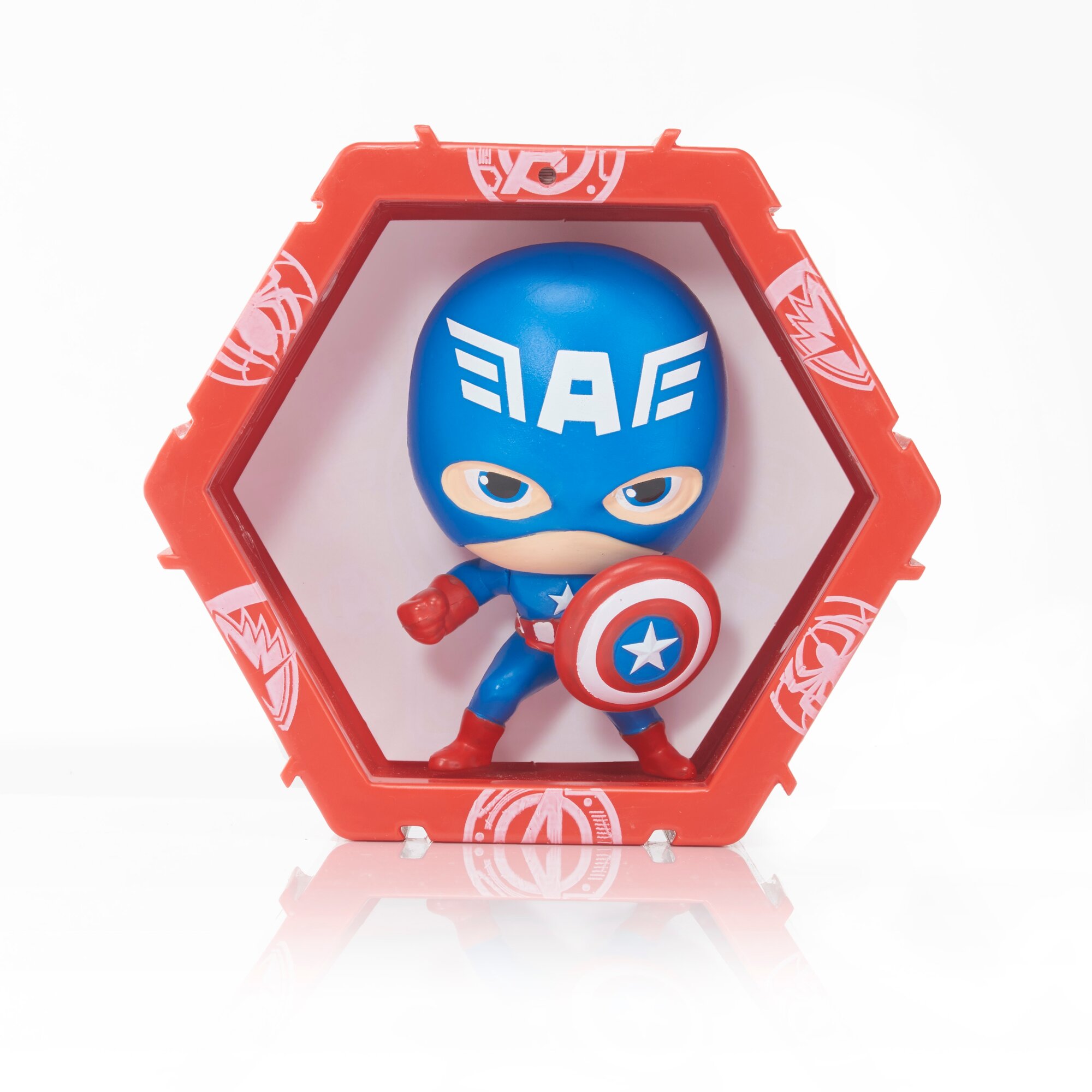 Фигурка WOW Stuff Капитан Америка MVL-1016-31-WO, 6 см