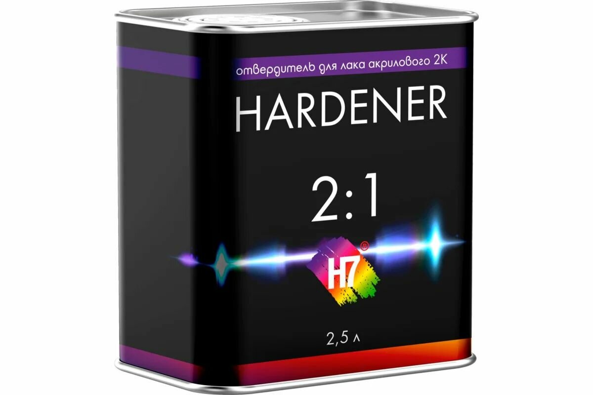 Отвердитель для лака акрилового H7 2K 2:1 Optic clear 2,5 л 382574