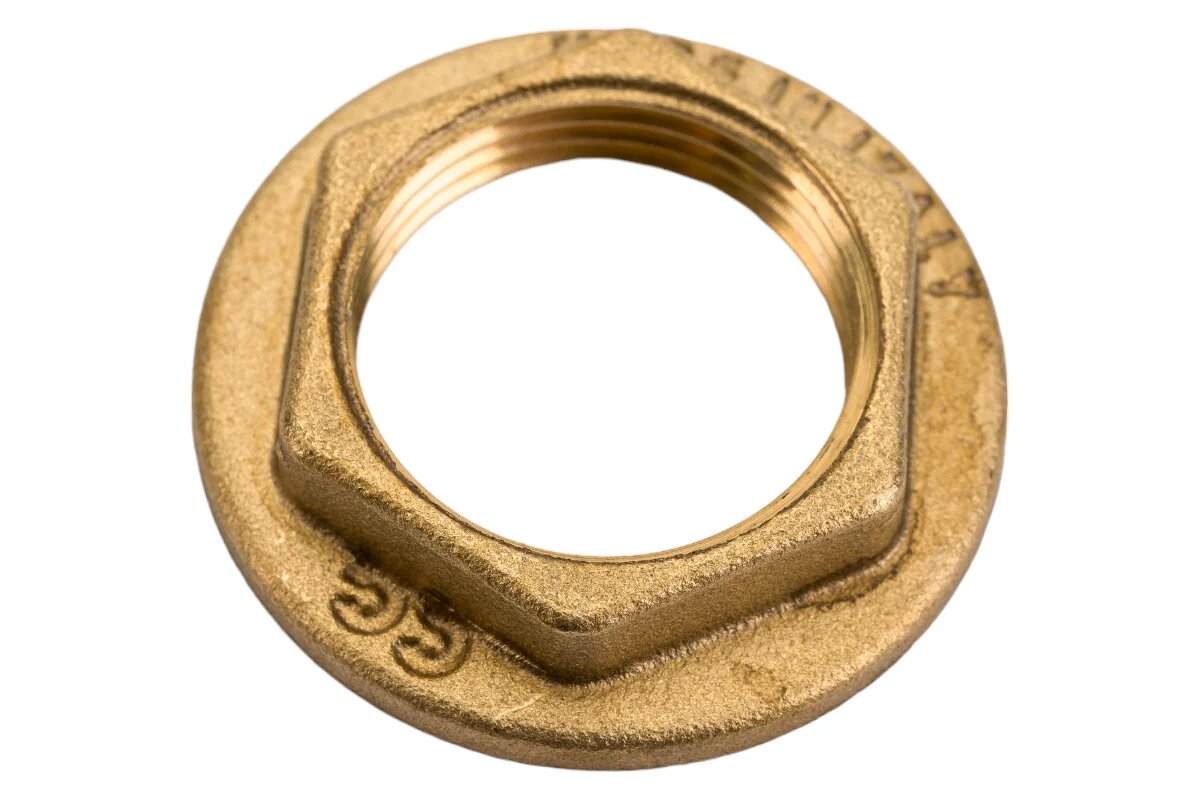 Контргайка с бортиком 3/4 дюйма Uni-Fitt 605G3000 для трубопроводной арматуры