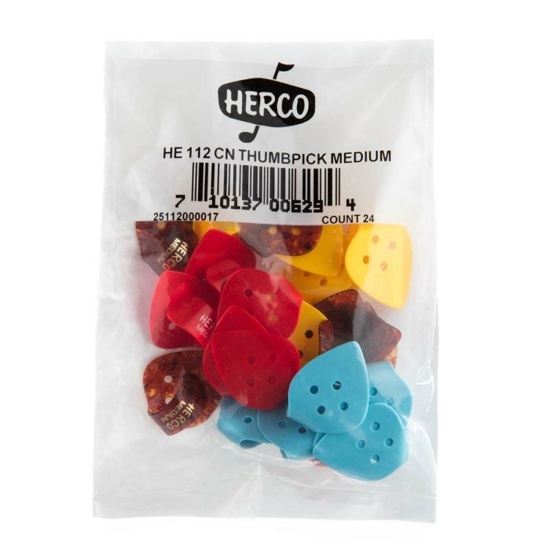 Когти Herco HE112 Thumbpick Medium (24 шт)