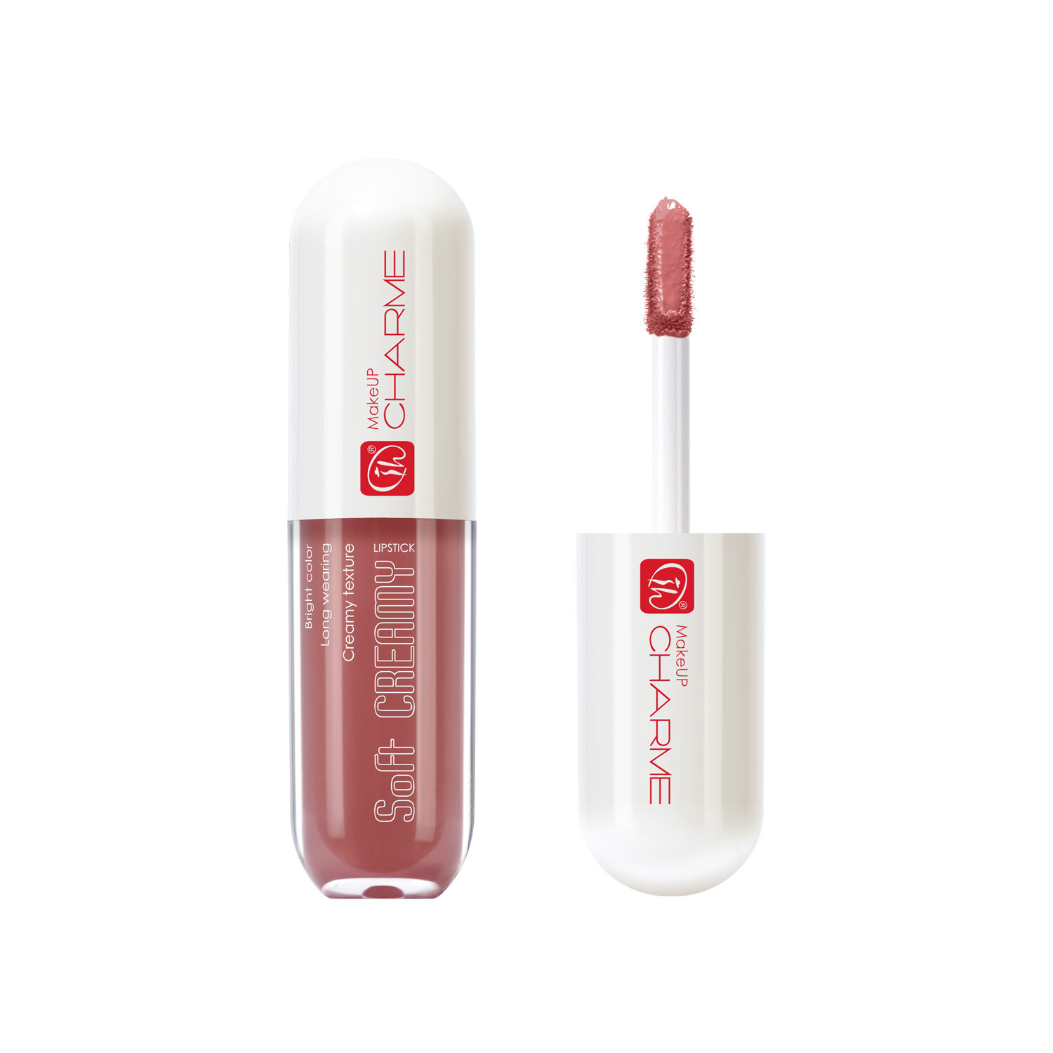 CHARME Увлажняющая кремовая губная помада "Soft Creamy" 205 Марсала