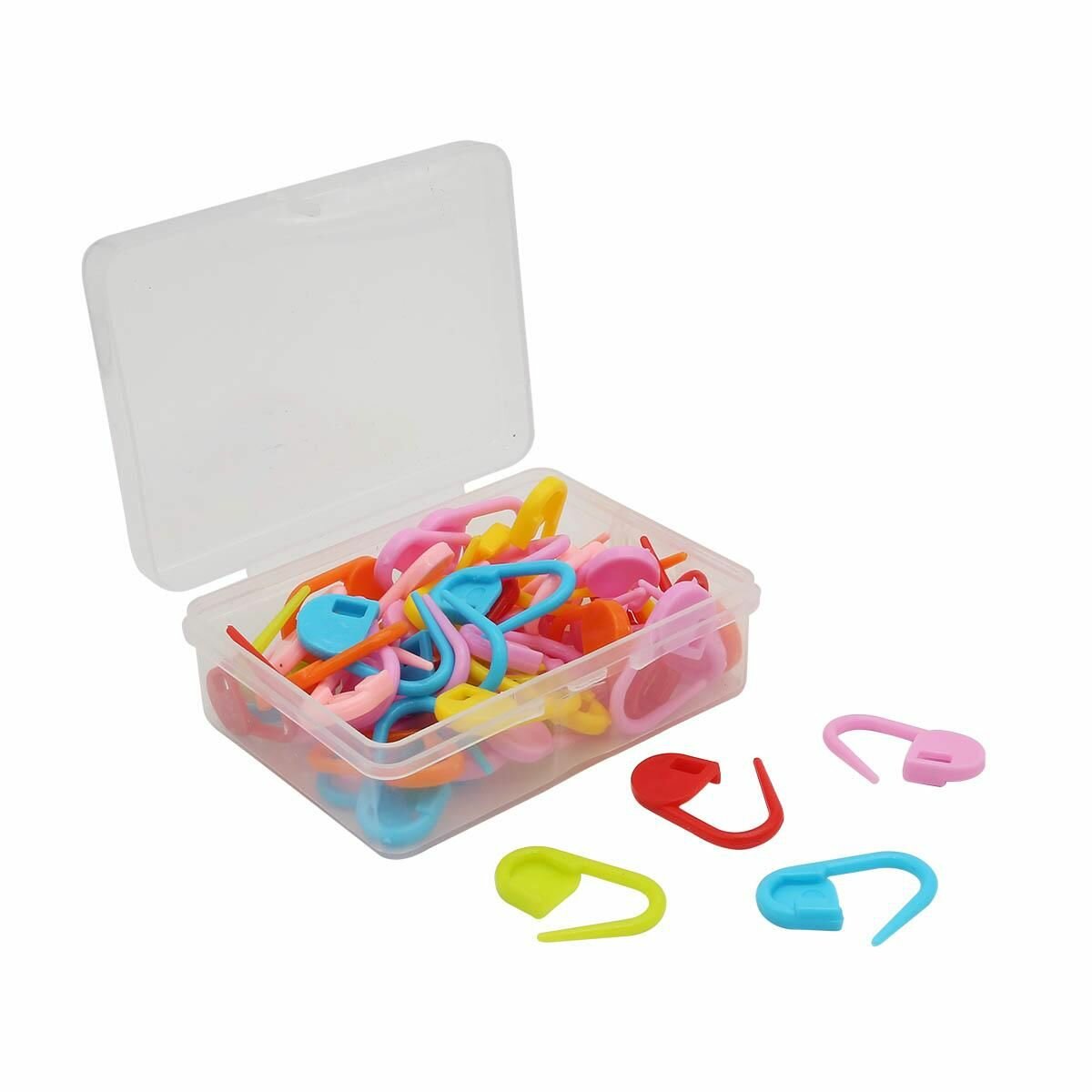 Маркировщики для петель Hobby&Pro в футляре, мультиколор, 50 шт