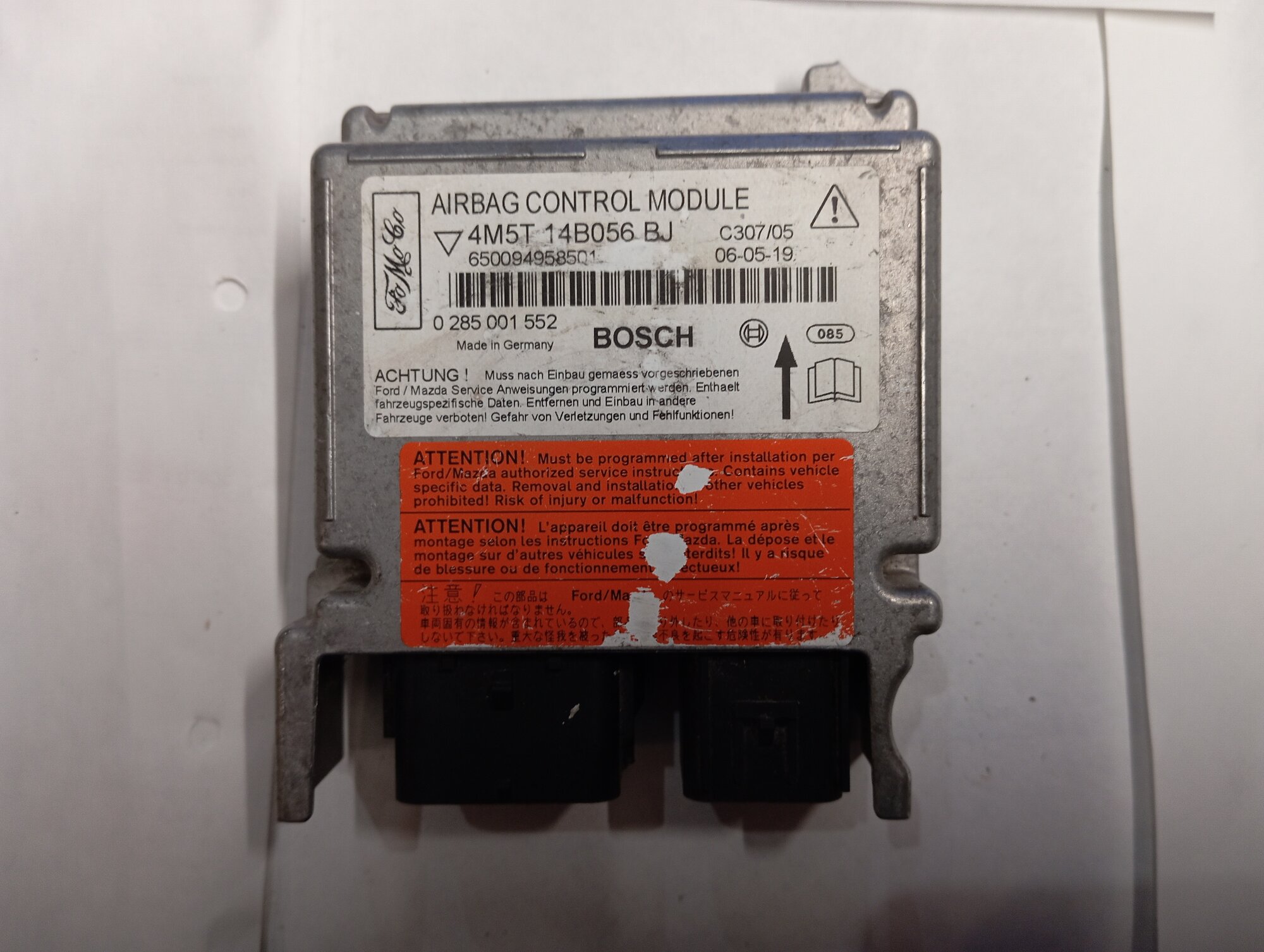 Форд фокус 2 AIR BAG4M5T 14B056BJ.