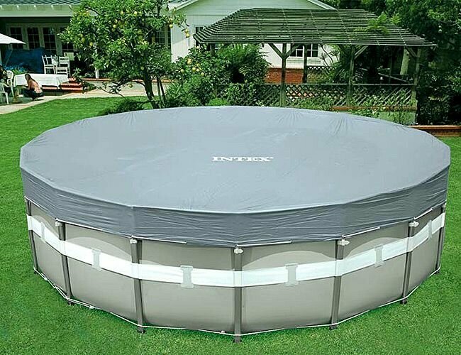 Тент для каркасных бассейнов диаметром 488 см, Intex, 28040