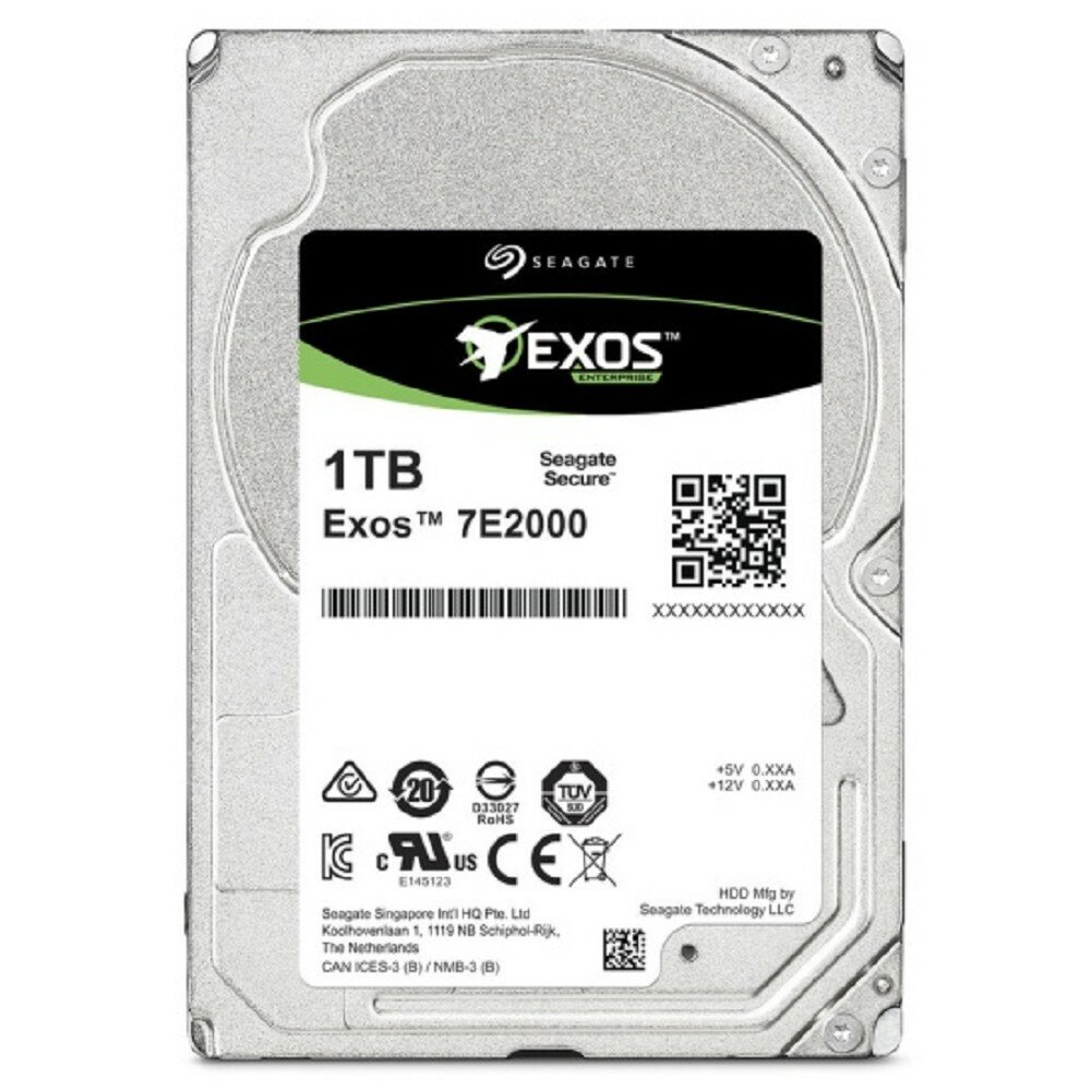 Внутренний HDD жесткий диск Seagate ST1000NX0333 Enterprise Capacity 2.5 HDD 1000ГБ