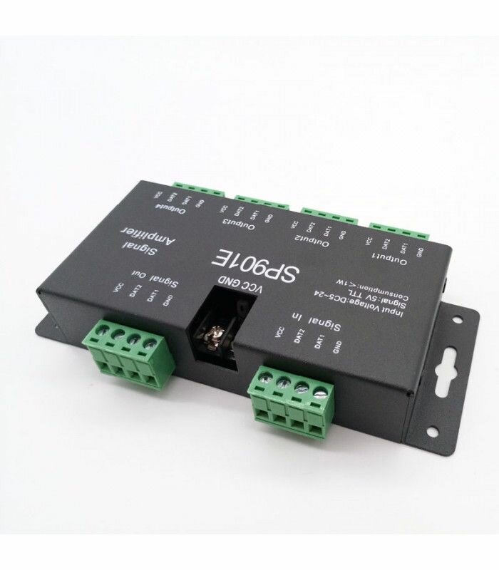 Усилитель (сплиттер) SPI/DMX сигнала, 6 портов, DC 5В