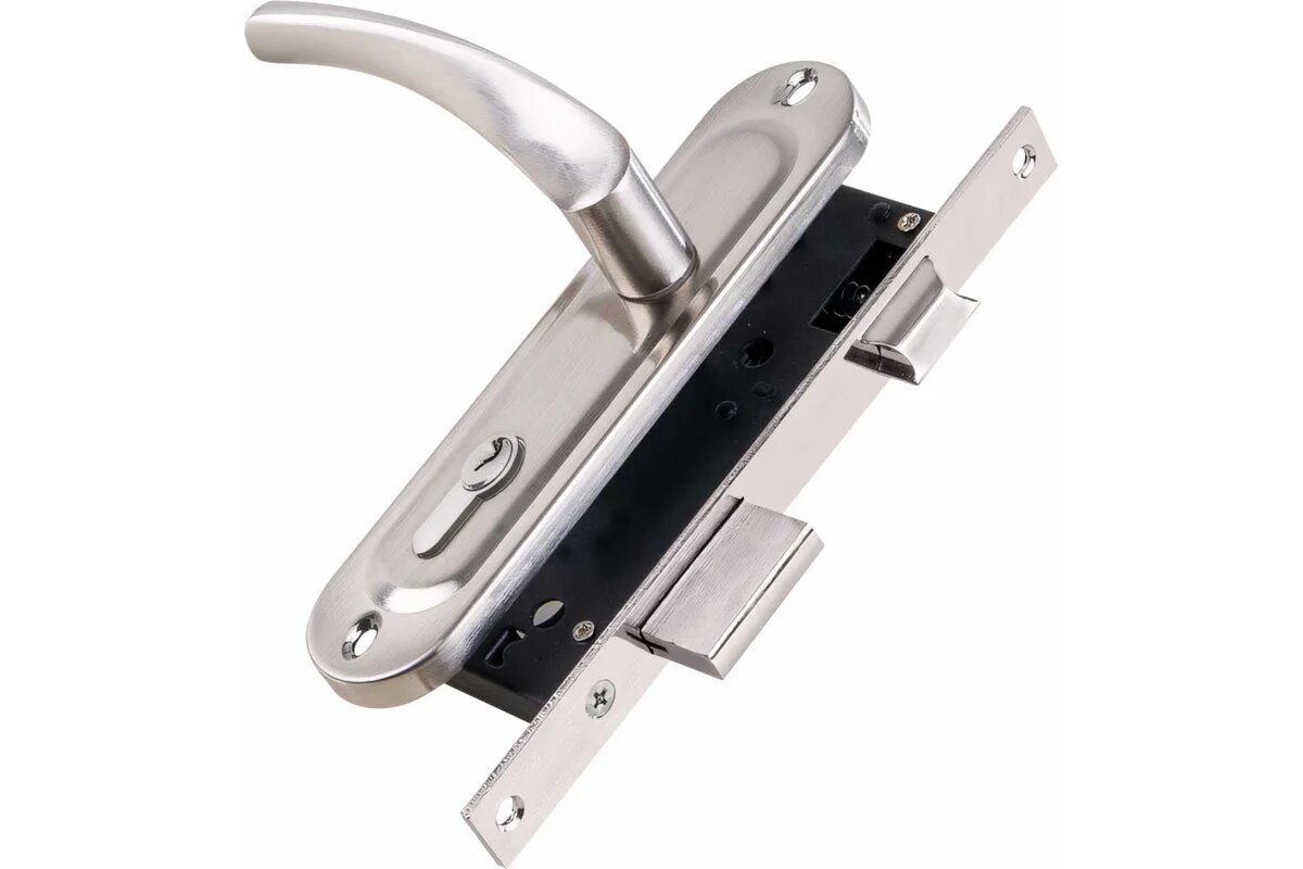 PUNTO Замок врезной цилиндровый KIT P16 4070 CRONA SN мат. никель 41713