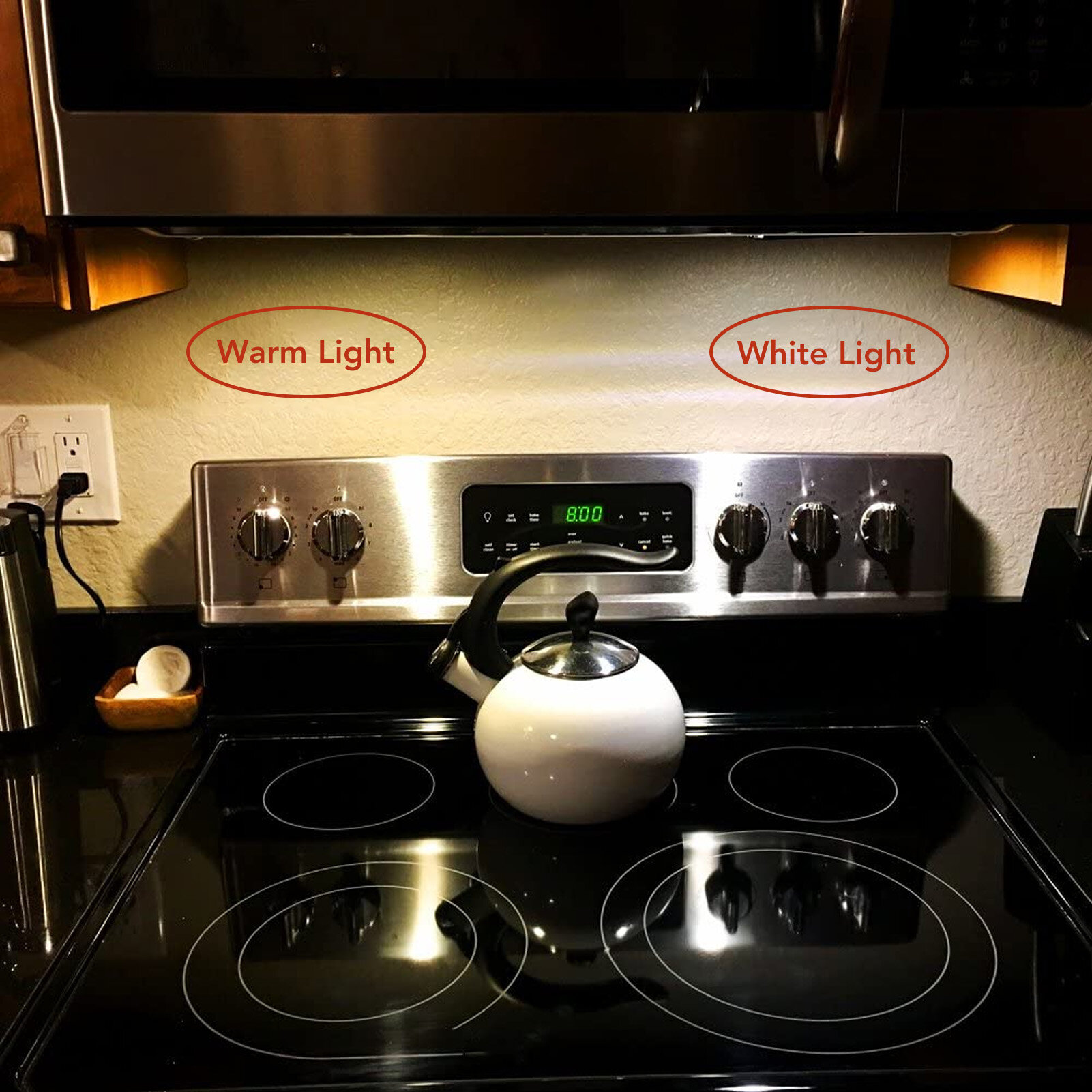 2 шт. E17 микроволновая лампа 100 светодиодов PC E17 100‑240 В светодиодная лампа для микроволновой печи для микроволновой настольной лампы теплый свет