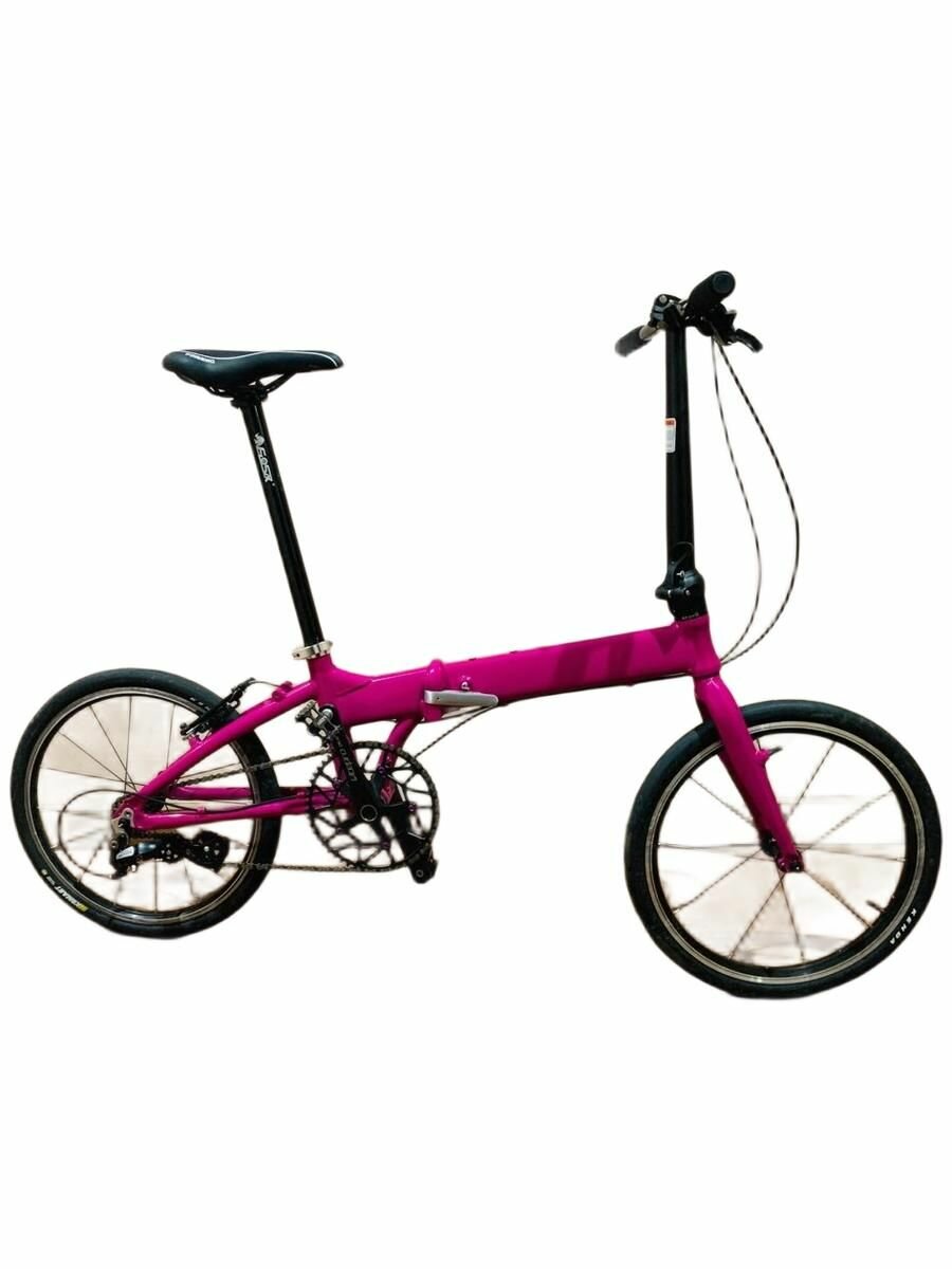 Складной велосипед CNC BIKES 20", 3 скорости, 8,6кг, цвет сиреневый