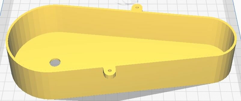 Крышка ремня рейсмуса калибр РР-1800 (3D печать)