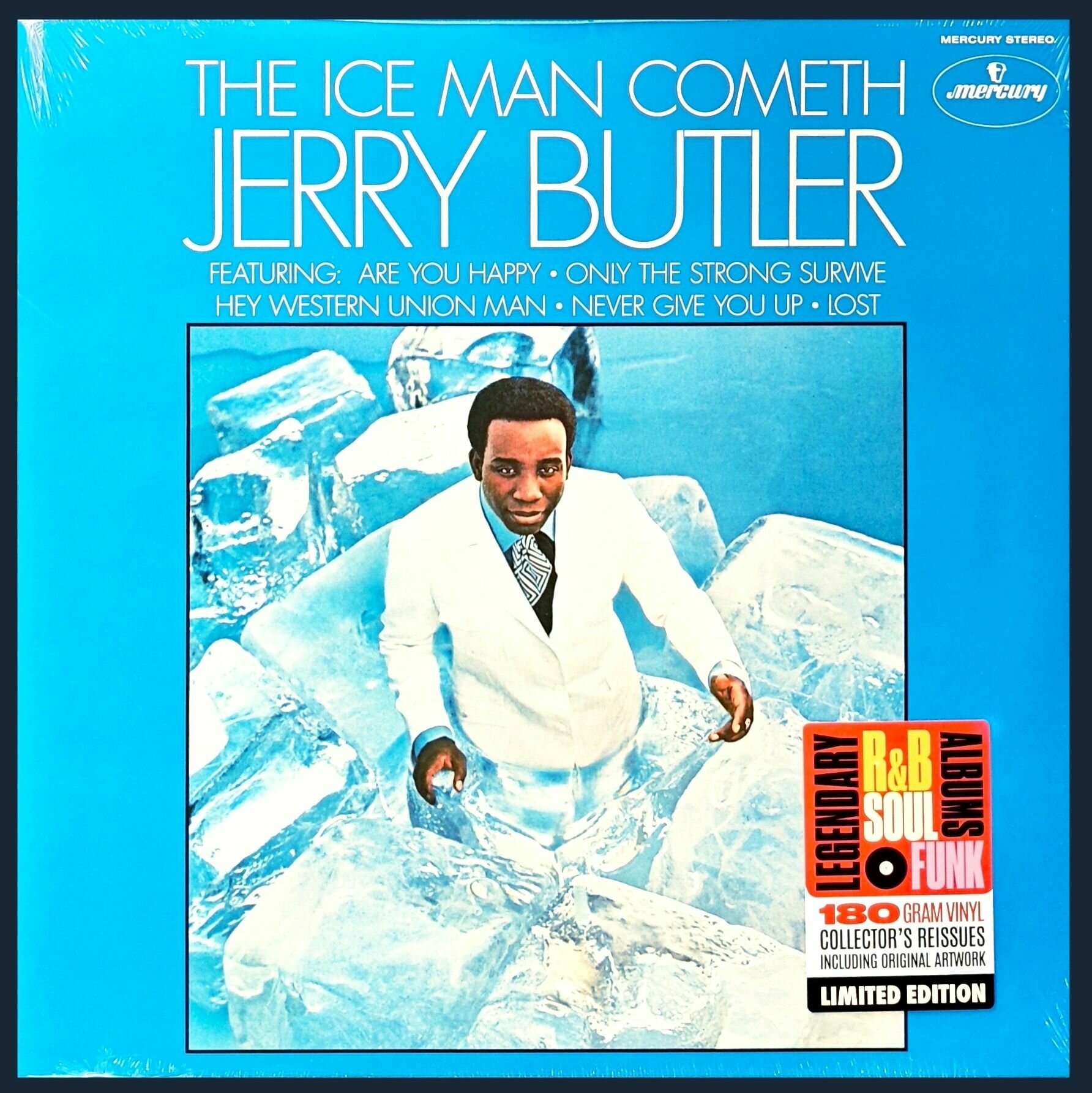 Виниловая пластинка Jerry Butler - The Ice Man Cometh (LP, 2019, Mercury)