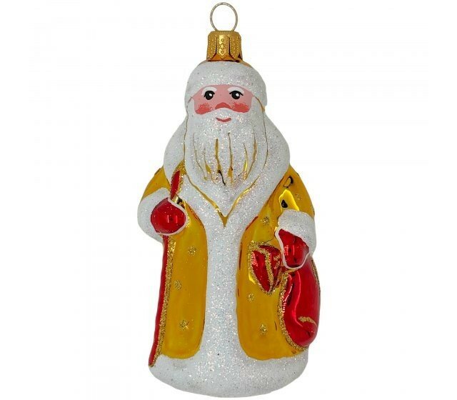 Игрушка на елку Мороз-2, золотой