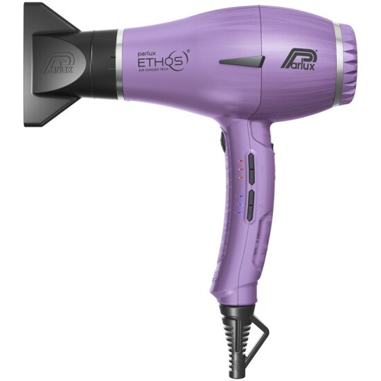 Набор: Parlux Фен Ethos 2 насадки + диффузор, лиловый