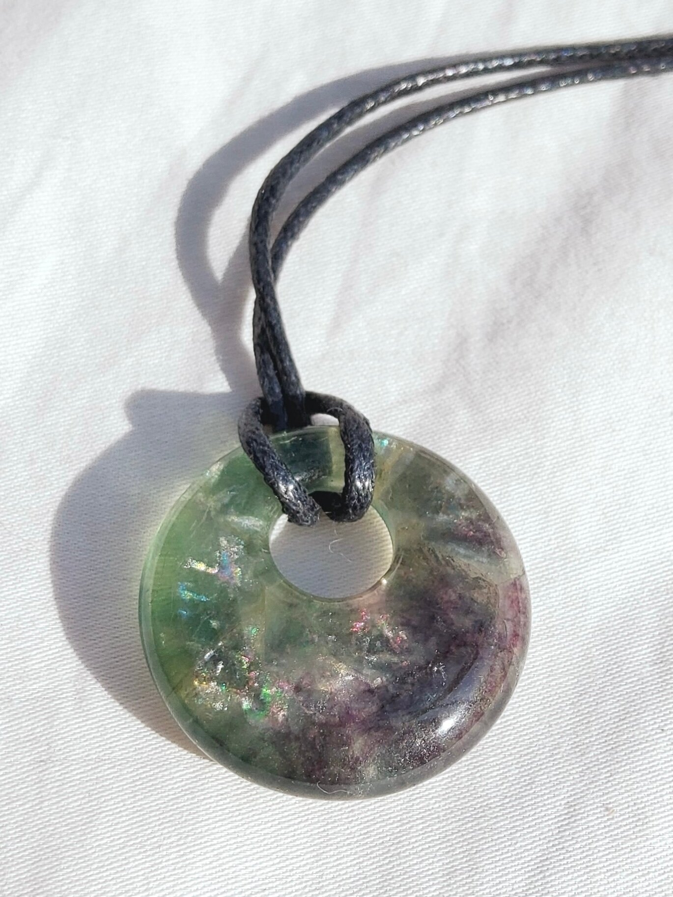 Подвеска Samma, флюорит