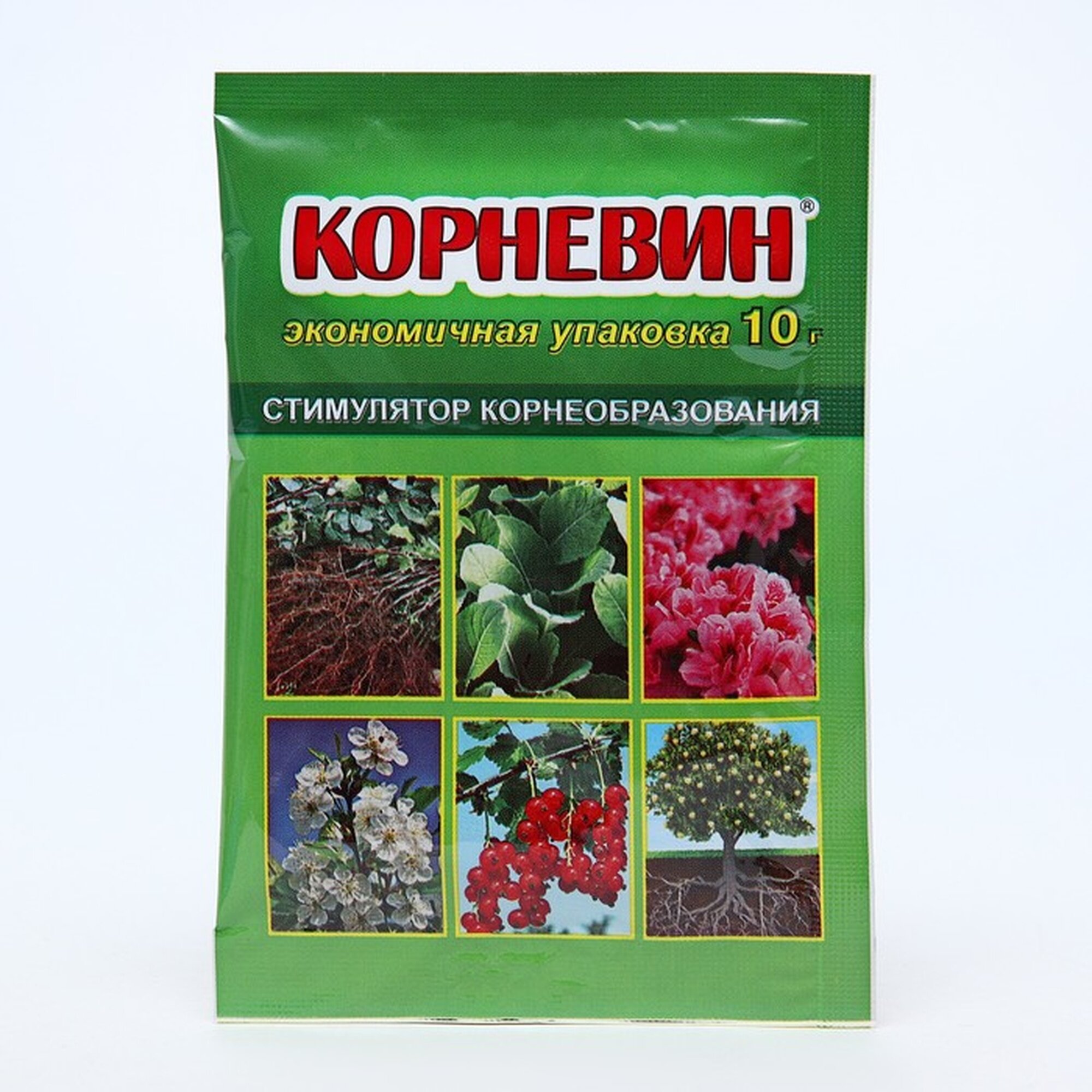 Стимулятор корнеобразования Ваше хозяйство "Корневин", для широкого спектра растений, 10 г