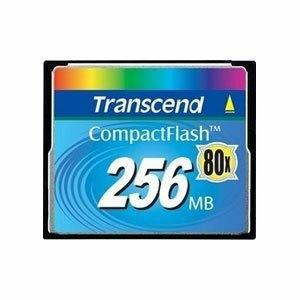 TS256MCF80 256MB Transcend CompactFlash SLC CF80 карта памяти
