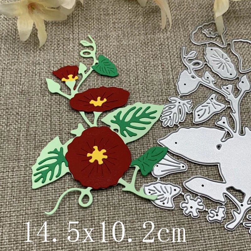 Металлические трафареты цветы бабочка для скрапбукинга Fz-8-1