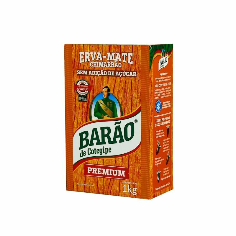Йерба Мате Barao De Cotegipe Premium вакуум, 1000 грамм
