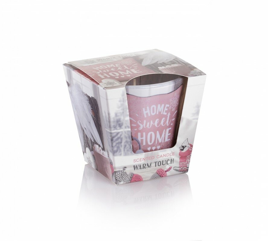 BARTEK Арома-свеча "Warm & Cosy Home" WARM TOUCH 115g