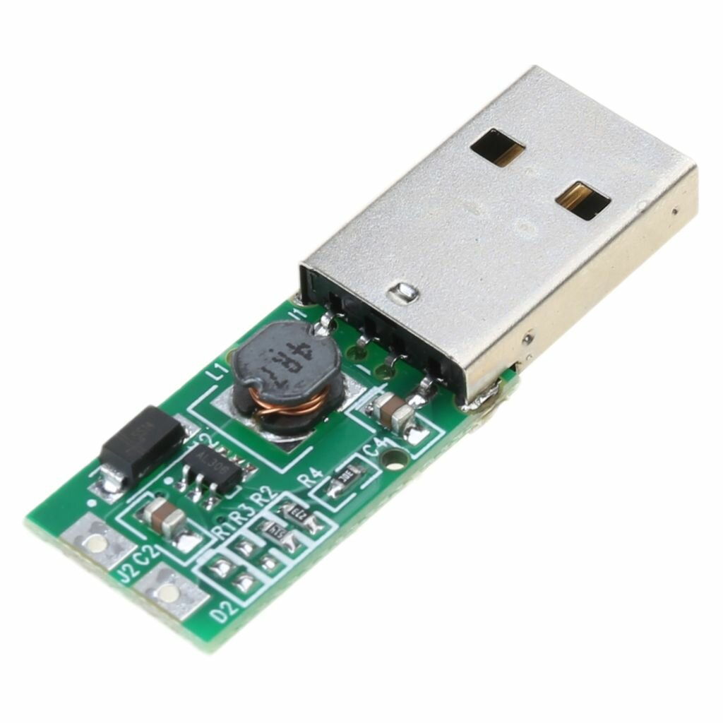 (1шт) DC-DC USB 5V boost модуль усиления 12V 5W
