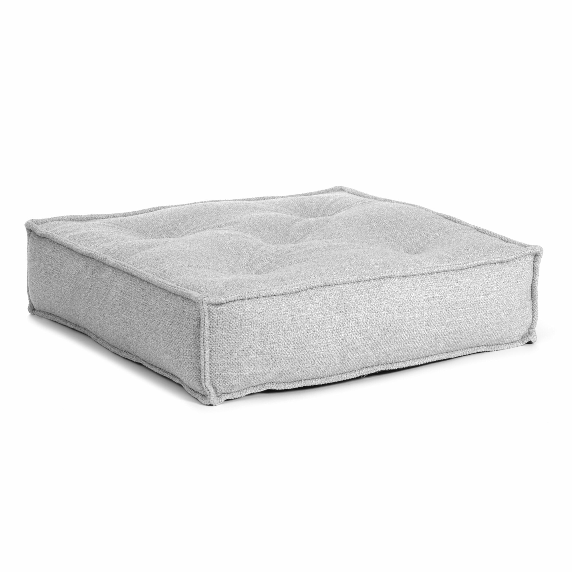 Модуль мягкий нижний TetChair Miracle, велюр/букле, shape silver