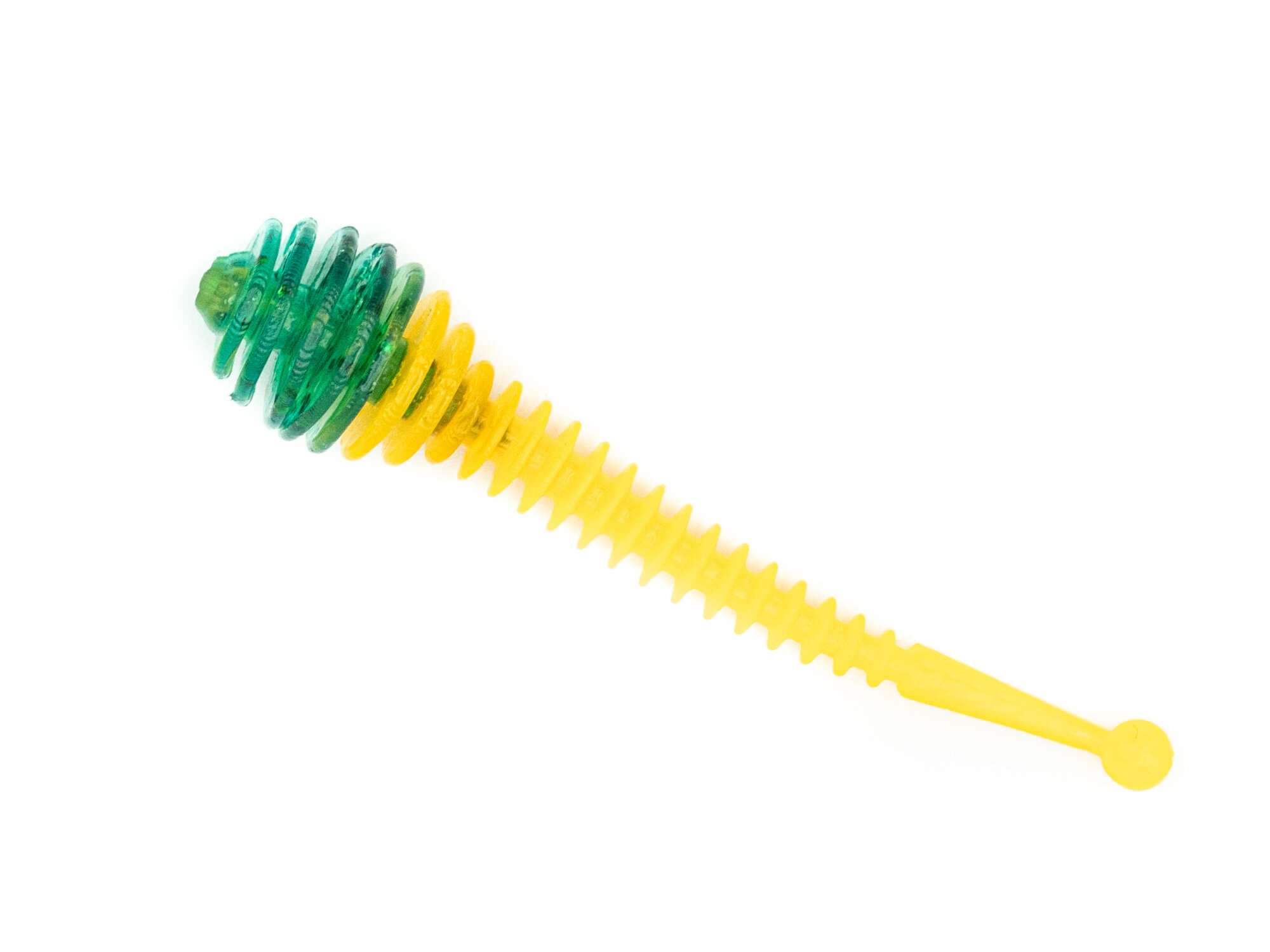 Силиконовые приманки для рыбалки BORODA BAITS ANTARES JUNIOR Double Color, изумрудный-оранжевый, сыр / Форелевые приманки