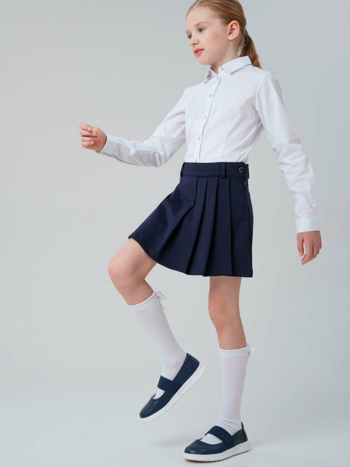 Школьная юбка-шорты