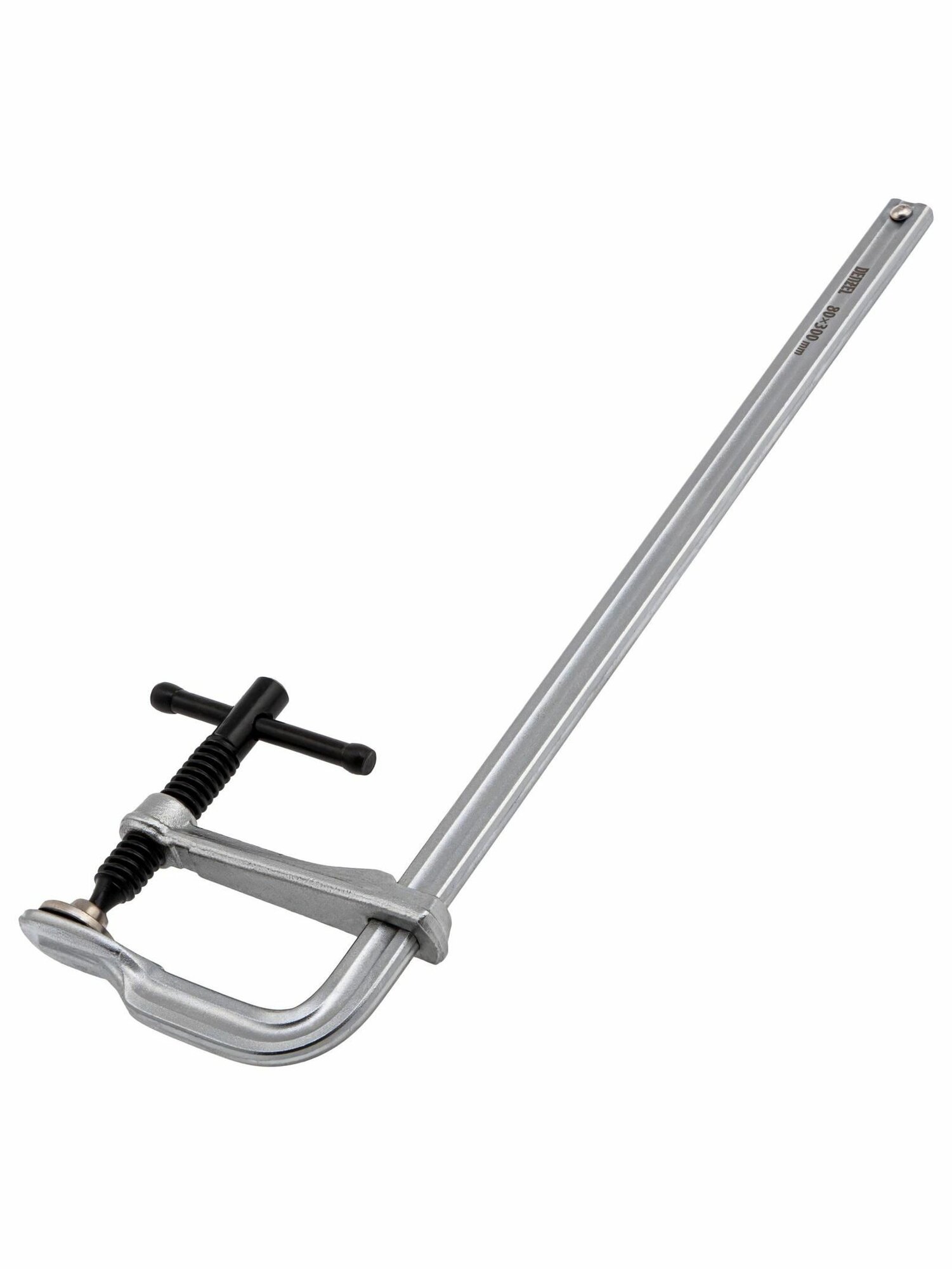 Струбцина F-образная, 80x300мм, кованая, Denzel 20466