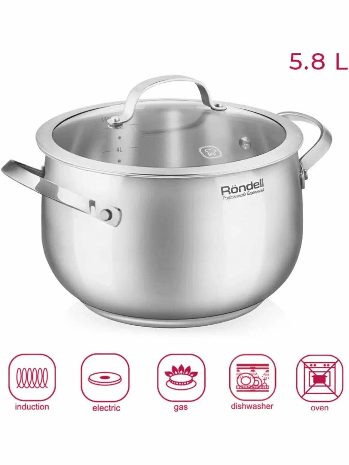 Кастрюля Rondell Calypso RDS-1672