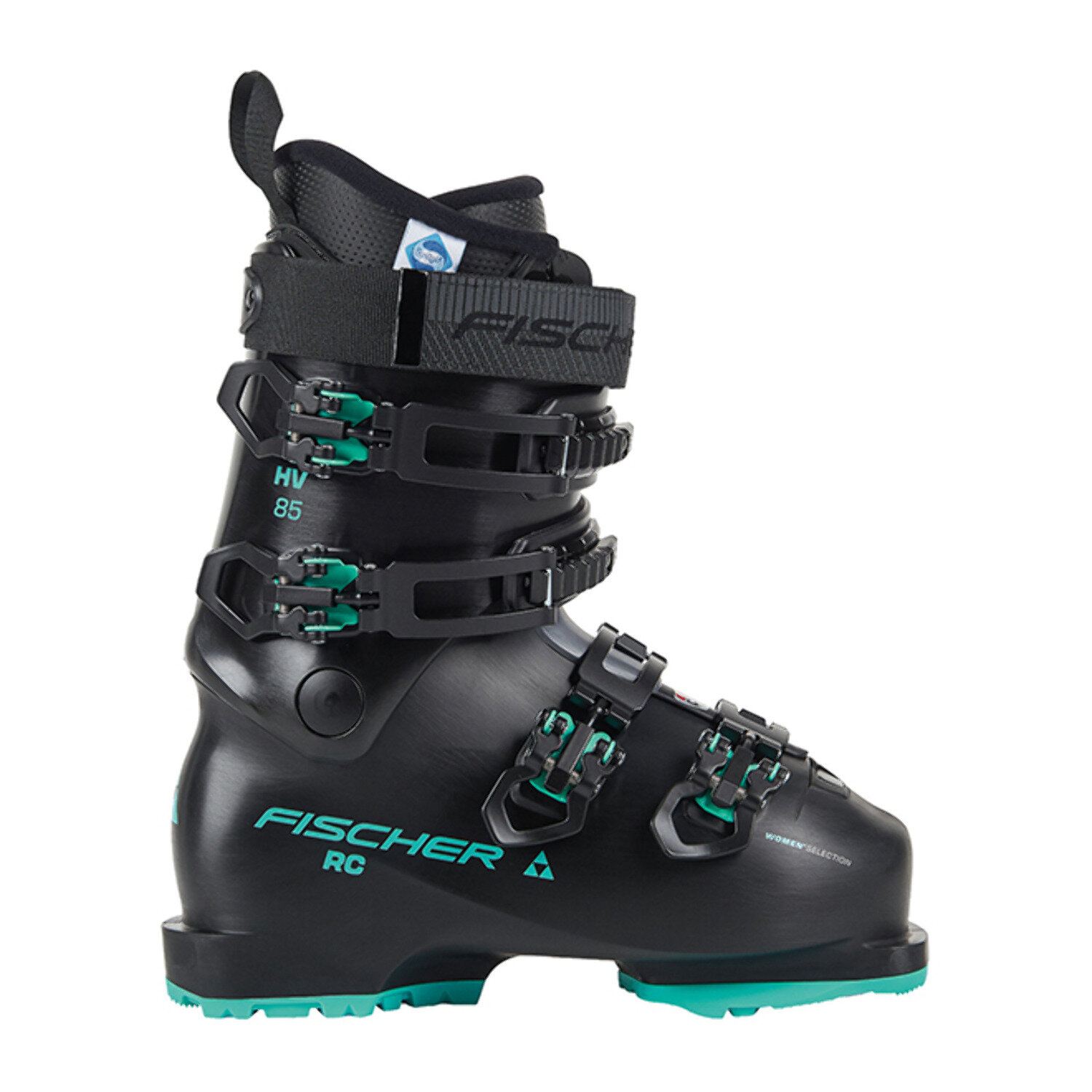 Горнолыжные ботинки Fischer XTR RC 85 GW Celeste Black 25/26 , для женщин , черный