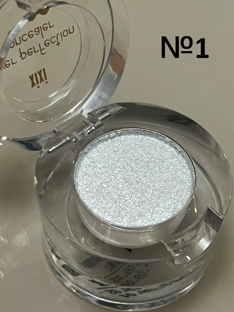Тени для век блестящие, сияющие №1