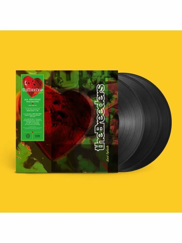 Виниловая Пластинка The Breeders - Last Splash (30th Anniversary Orig*nal Analog Edition) 3 x Пластинки совершенно новый и еще запечатанный